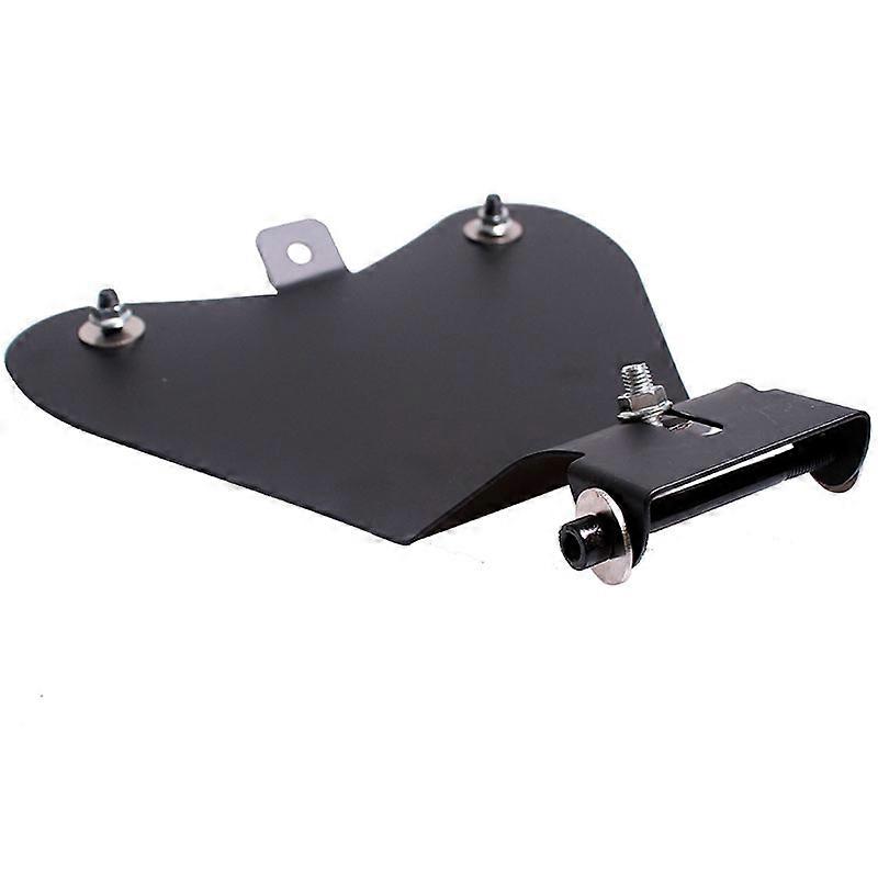 Motorcycle Black Solo Seat Baseplate Bracket Support Holder Mounting ...