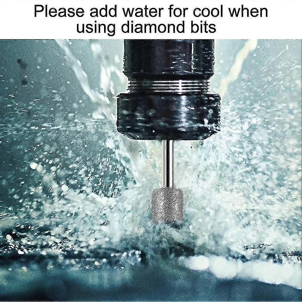 Stone Carving Set,12pcs Diamond Burr Bits Compatible Stone Rocks Glass ...