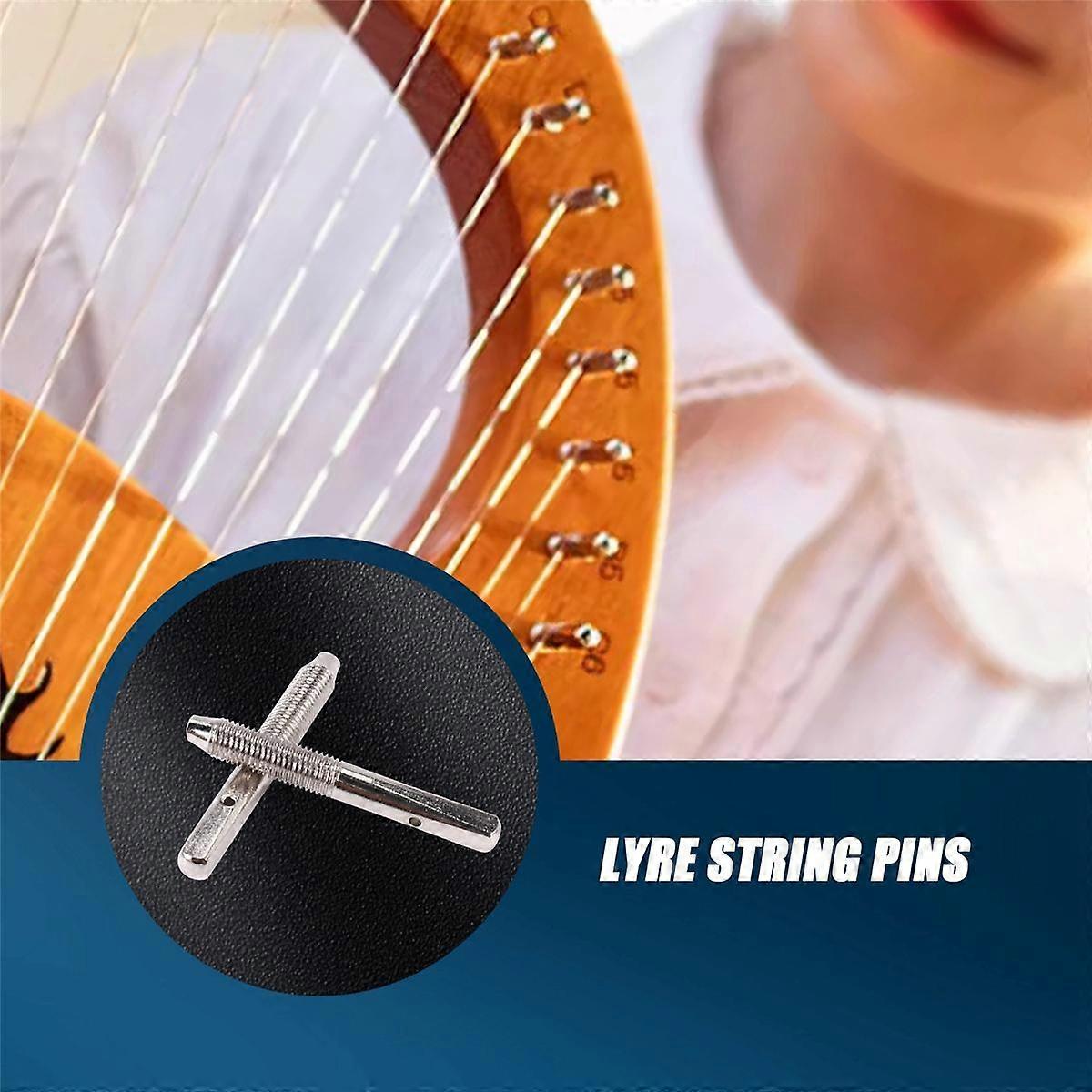 10 Pcs Lyre Pins for Laiyaqin Small Harp String Music Lyre Greek ...