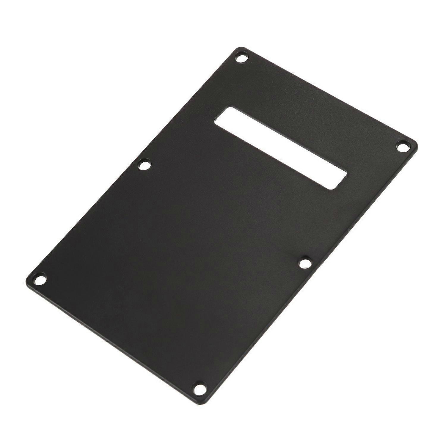 Set Of 3 Ply Black 11 Hole Sss Guitar Pickguard Strat Back Plate Pickup ...