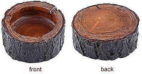 Yellow Tree Wooden Ashtray Creative Ashtray Decoration Ashtray Special ...