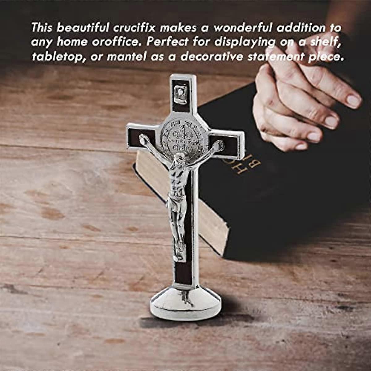 sharprepublic Crucifix Jesus Christ Cross Statue Figure for Car Home ...