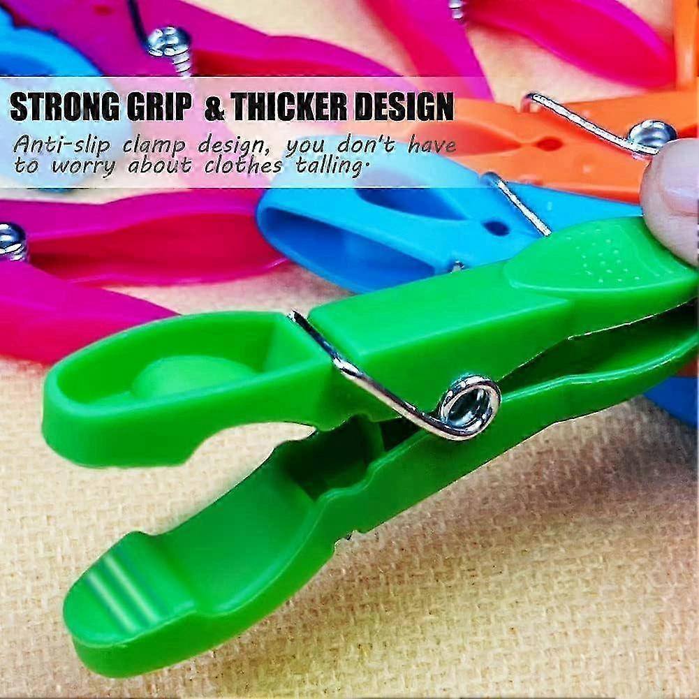 Clothes Pegs, 52 Packs Clothes Pegs for Washing Line Washing Pegs with ...