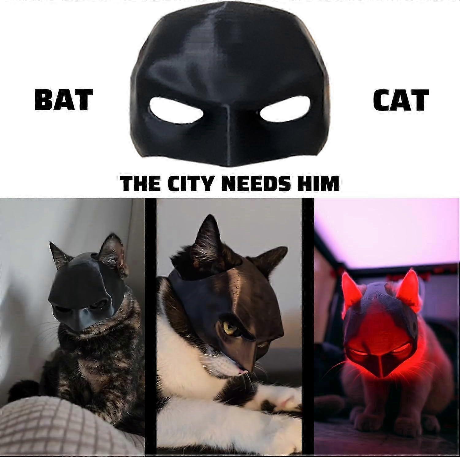 katt fladdermus mask, katt fladdermus cosplay hatt, fladdermus mask för ...