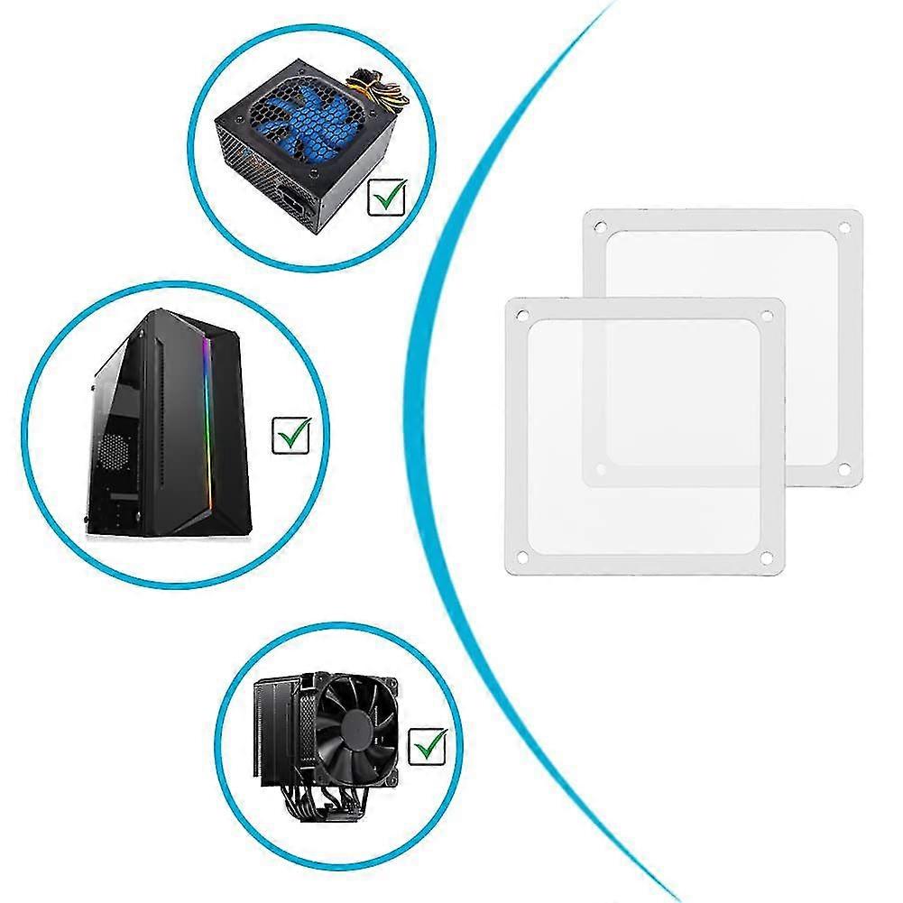 140mm Dust Filter, 10Pack Magnetic Frame PC Fan Dust Filter Mesh PC ...