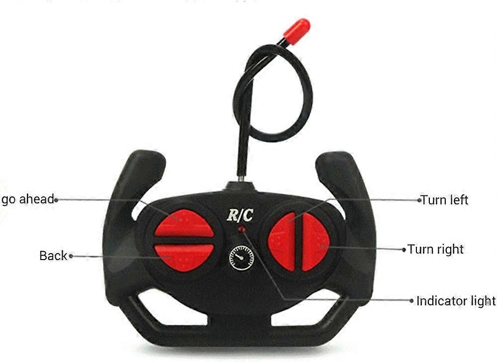 Remote Control Car 1/24 RC Police Car Electric Cop Car Toys for Kids ...