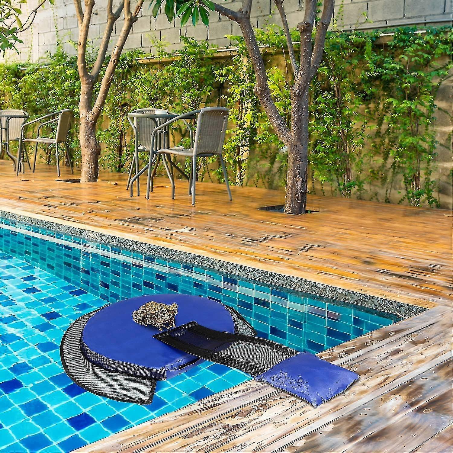 2 Packs Animal Escape Ramp, Small Animal Escape Ramp Swimming Pool ...