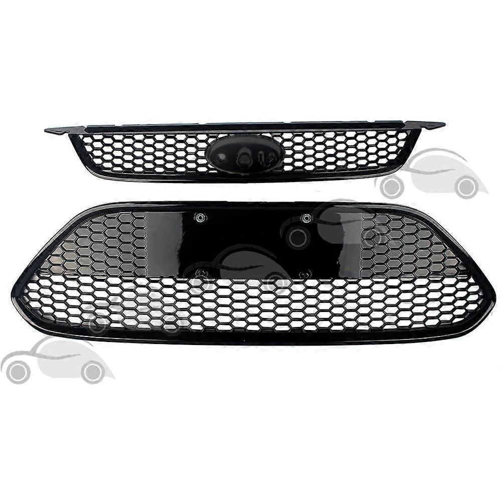 Car Front Grille Bumper Honeycomb For Ford Focus 2009 2010 2011 2012 ...