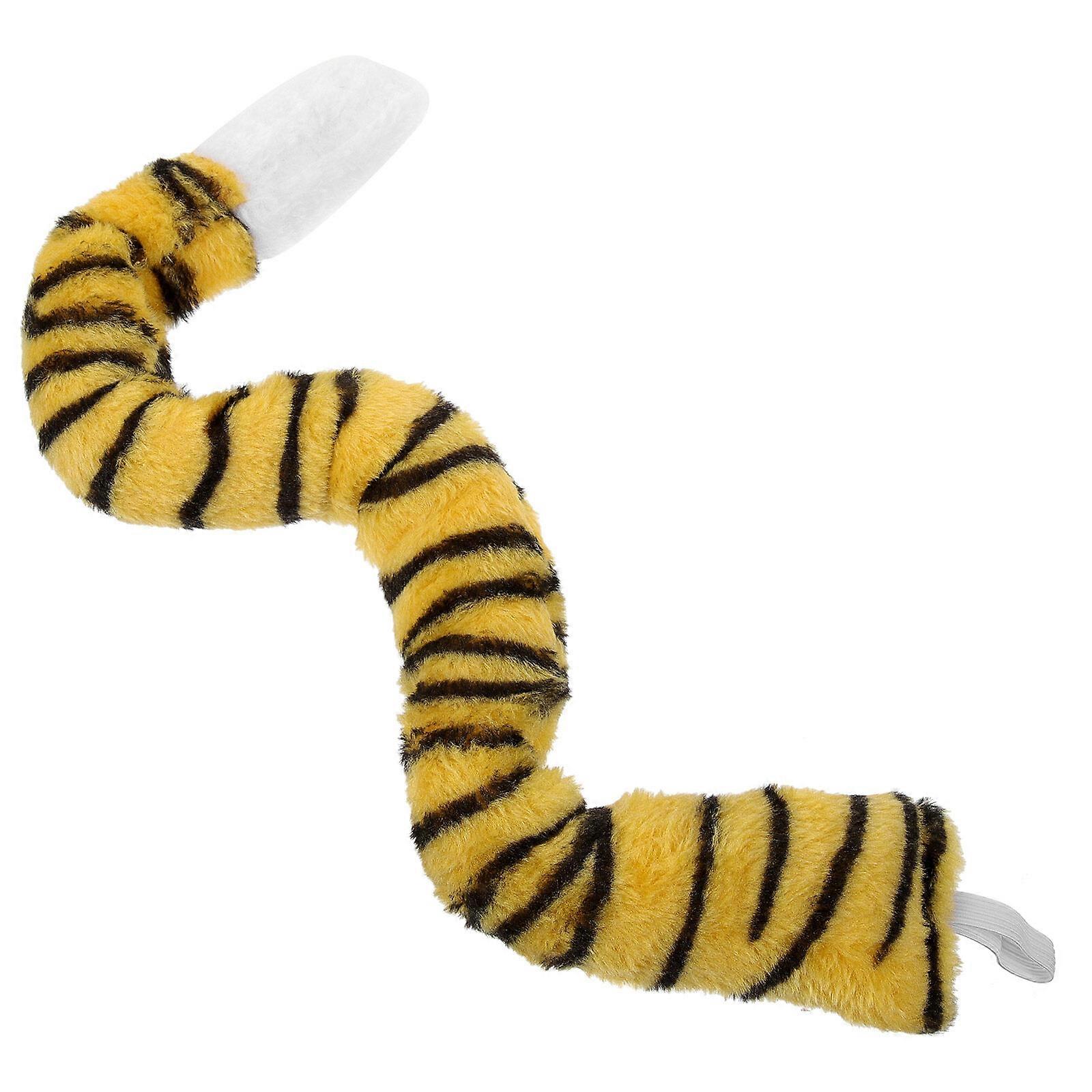 Animal Tail Tiger Tail Prop Cosplay Animal Costume Tail Halloween ...