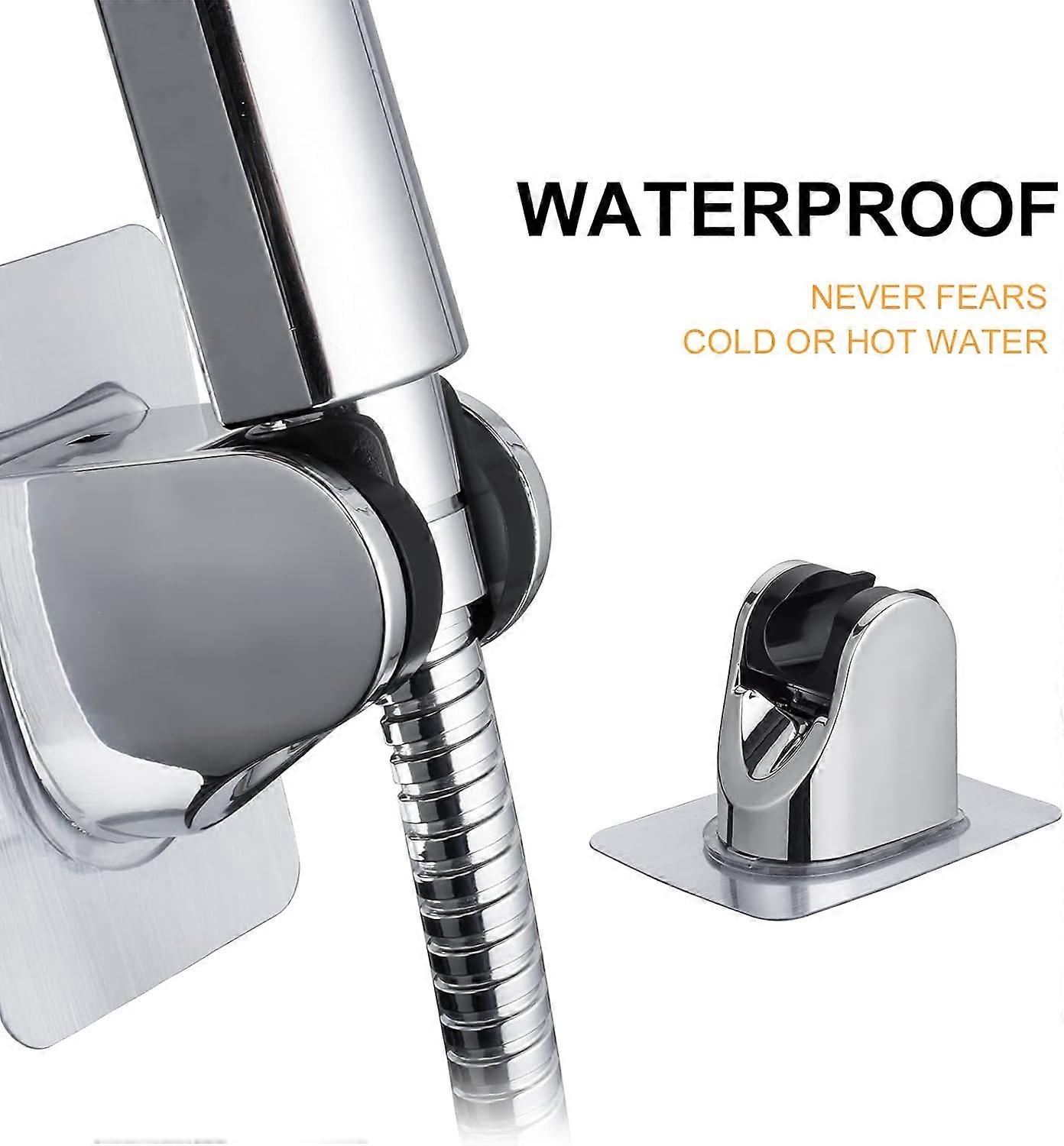 Shower Holder Without Drilling 3M Glue - Universal Shower Head Holder ...