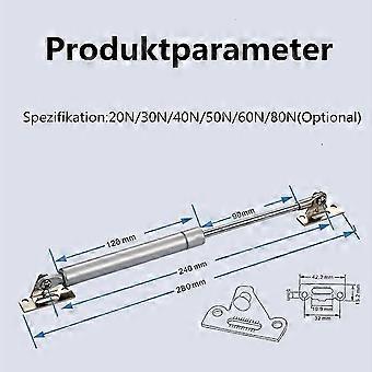 60N/13.2b/6kg Gas Struts,10 Inch Length Soft Close Lid Support, Gas ...