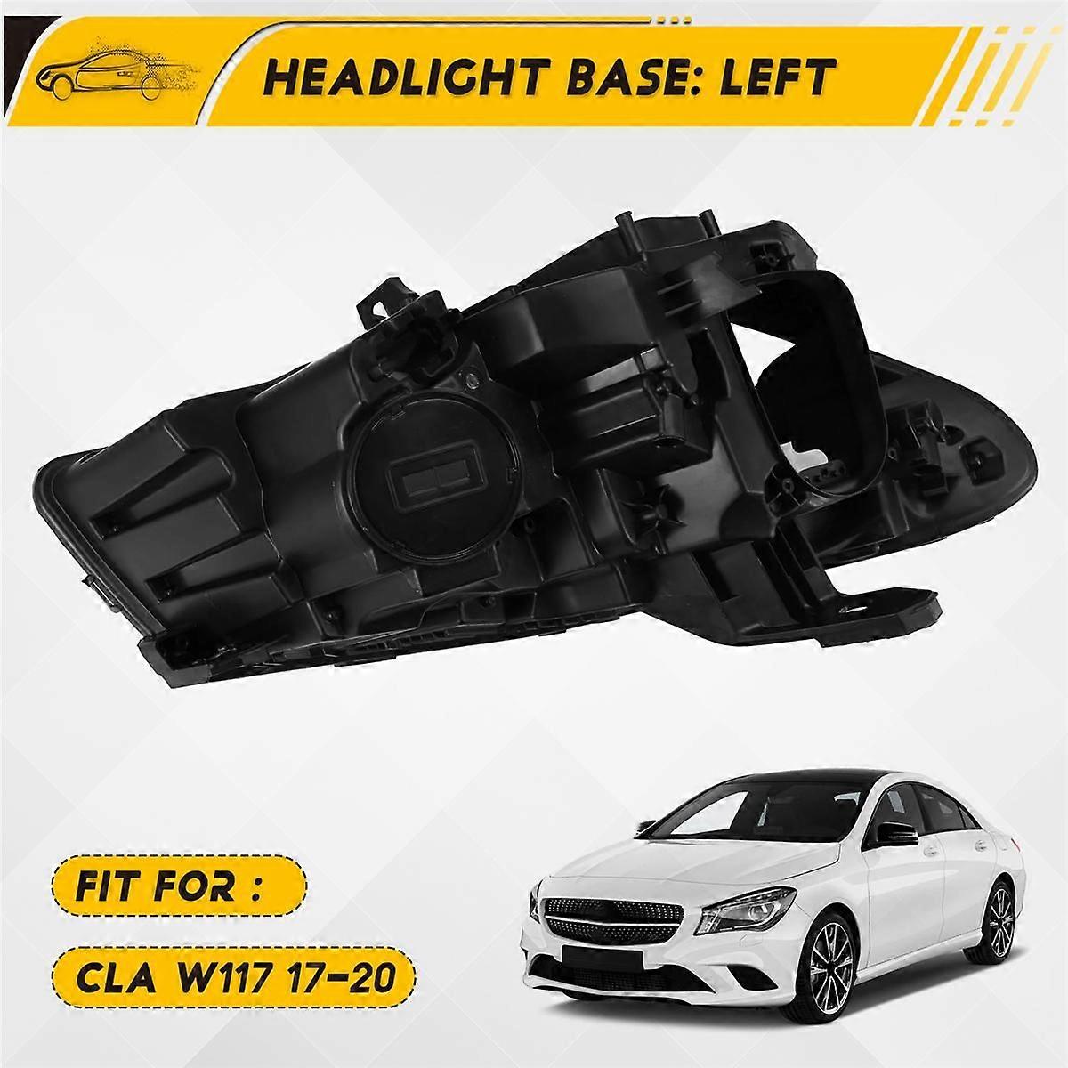 Front Headlight Base for - CLA W117 2017-2020 Headlamp House Rear Base ...