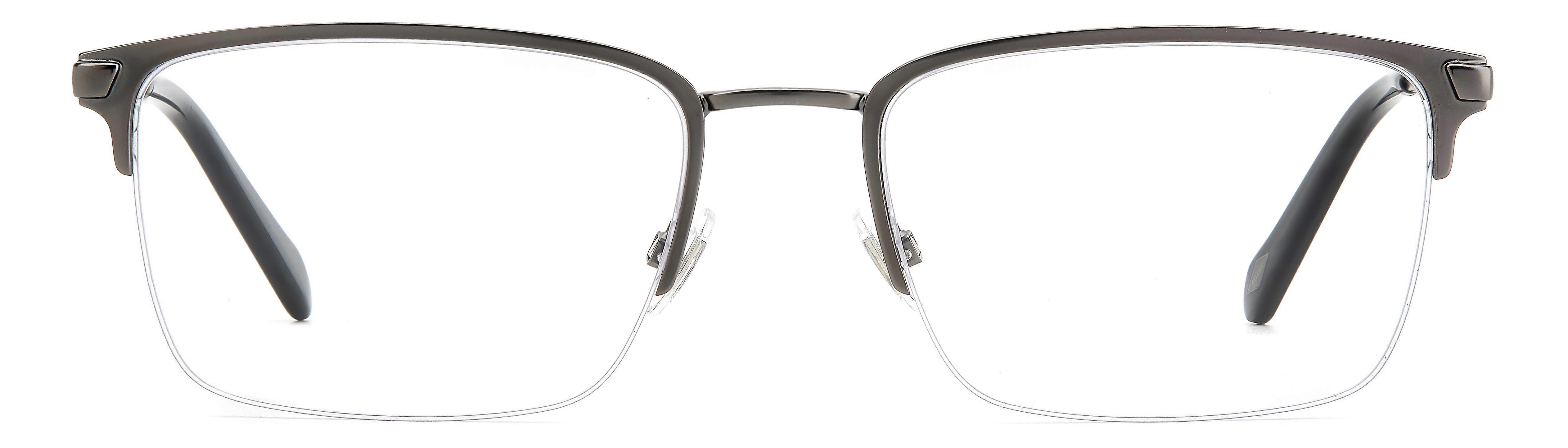 Eyewear Frames FOSSIL FOS 7147 R80 MATTE DARK RUTHENIUM 55/19/140 MAN ...