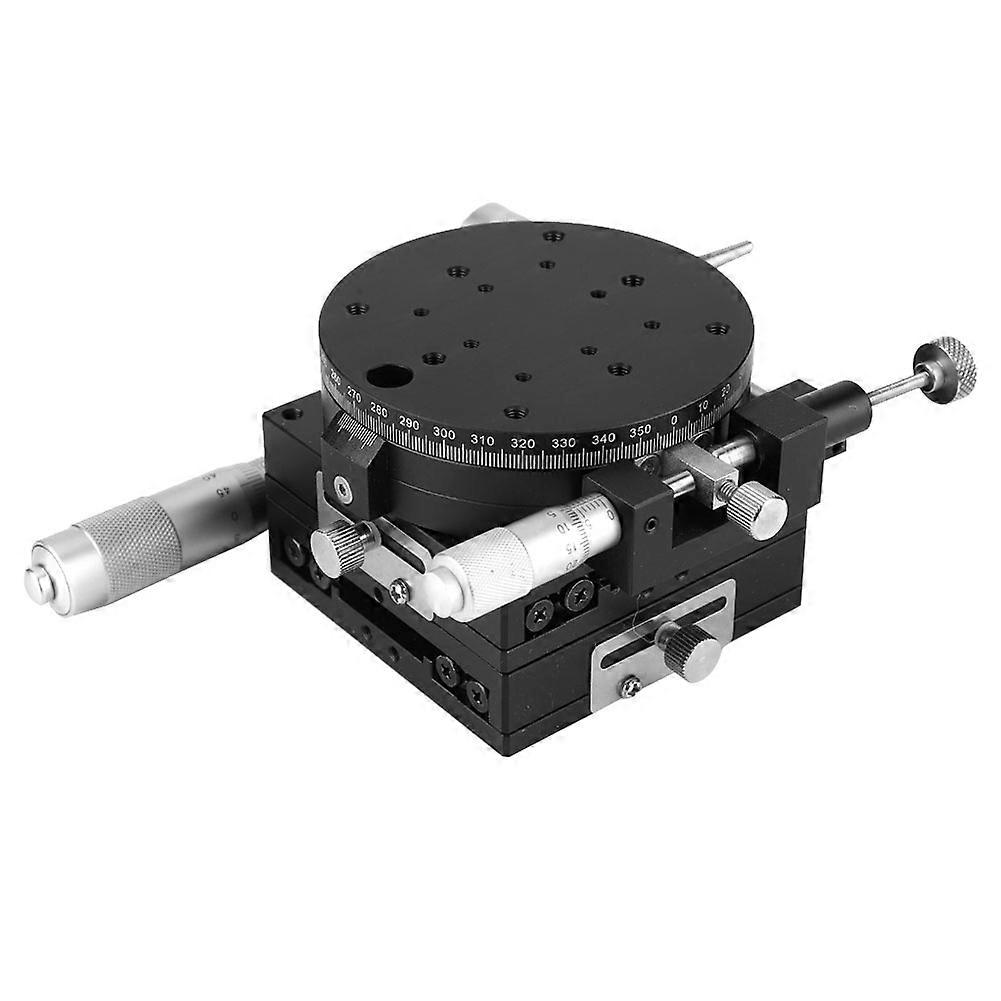 SEMXYR-80 XYR Manual Trimming Platform Linear Stage Fine Tuning Sliding ...
