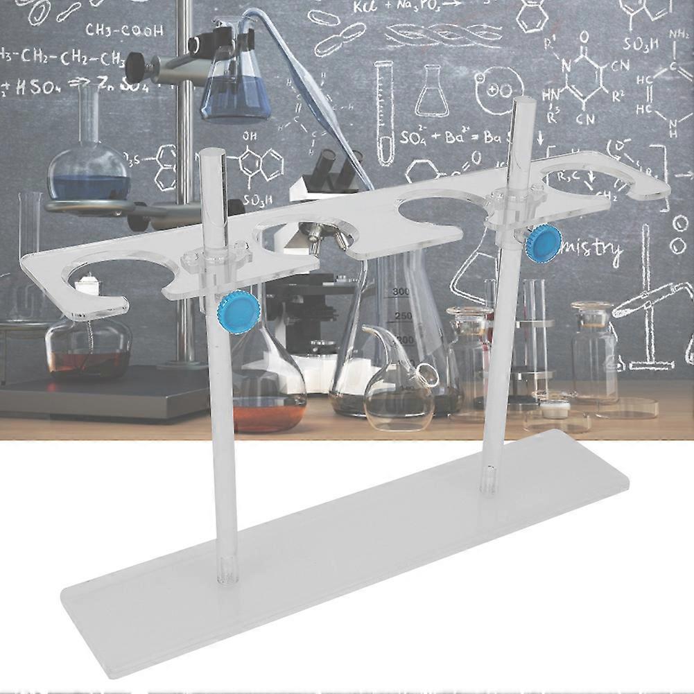 4 Holes Organic Glass Separating Test Tube Stand 2.1cm Test Tube ...