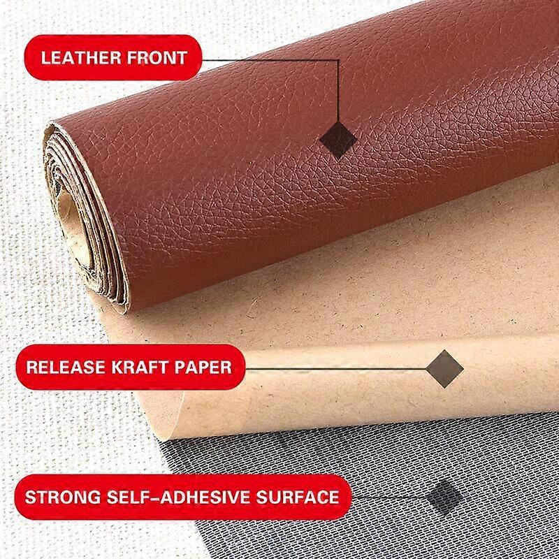 50x137cm/100x137cm PU Leather Self Adhesive Fix Subsidies Simulation ...