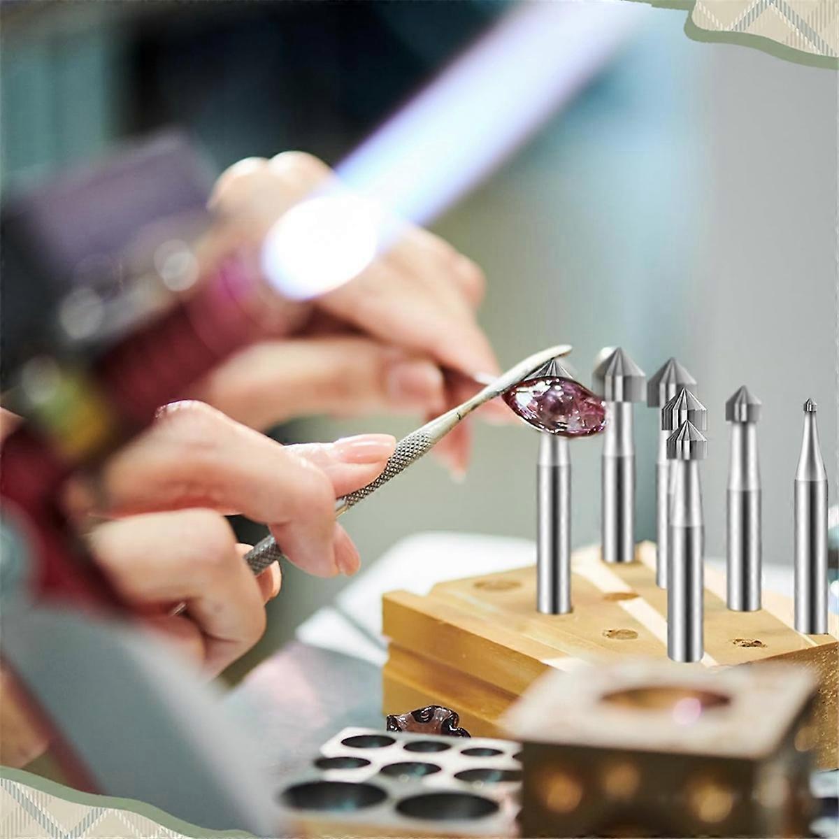 12Pc Cylinder Cone Shape Carving Burr Sets Jewelry Burr SetsShank ...