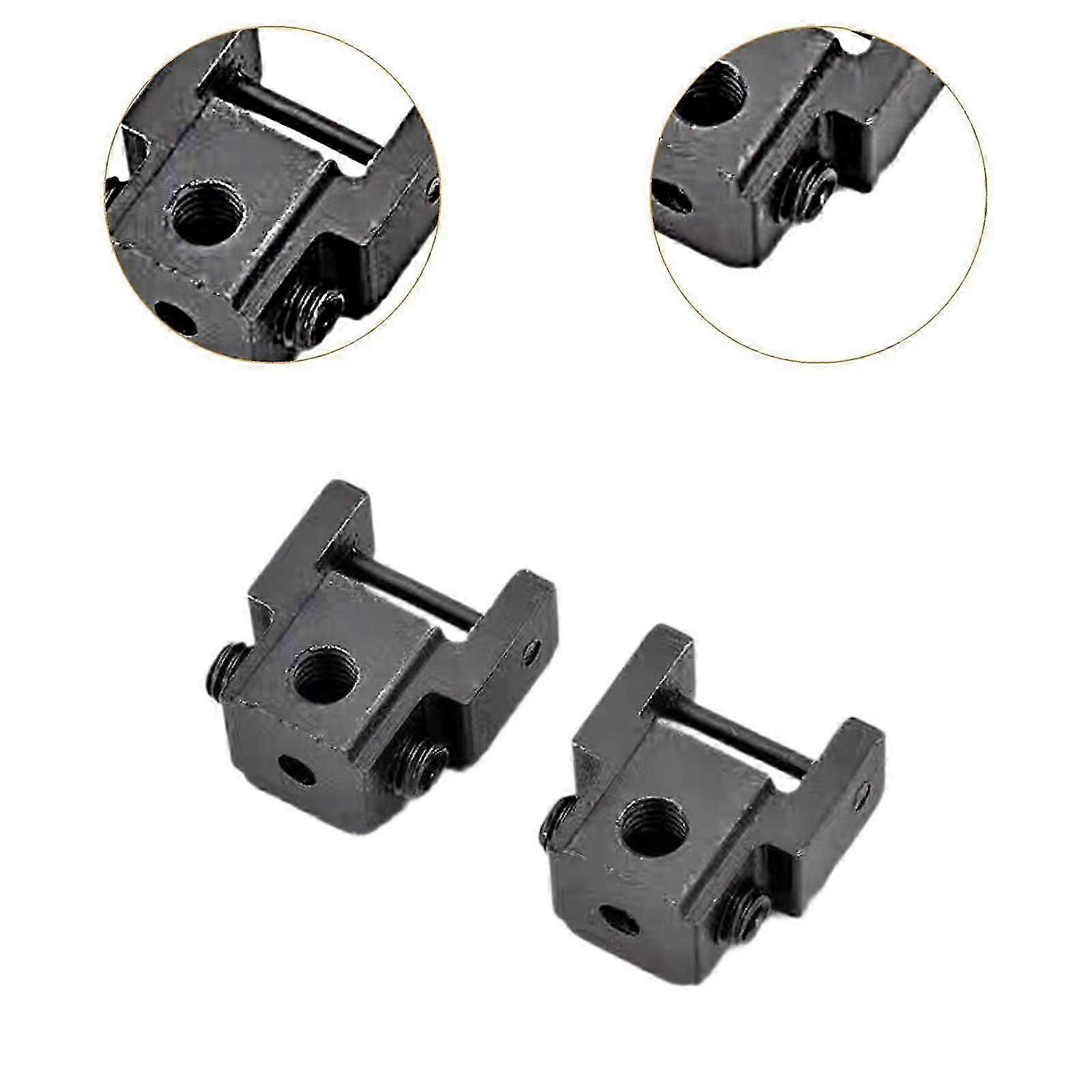 2x Scroll Saw Blade Clamp Holder Easy Installation Pin Less Blade Clamp ...