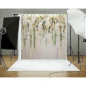 Photography Background Flowers Wall Photography Background Cloth ...