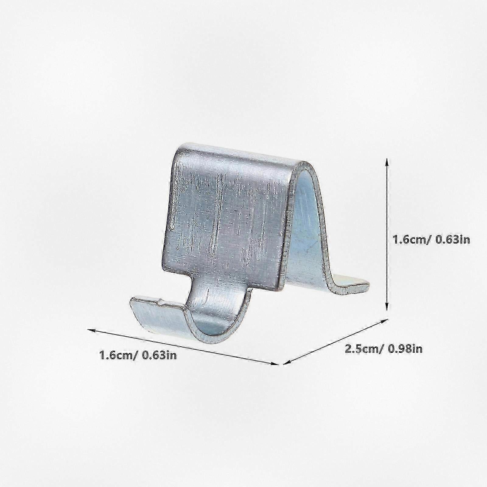 10pcs Metal Cabinet Shelf Clips Heavy Duty Shelving Supports for File ...