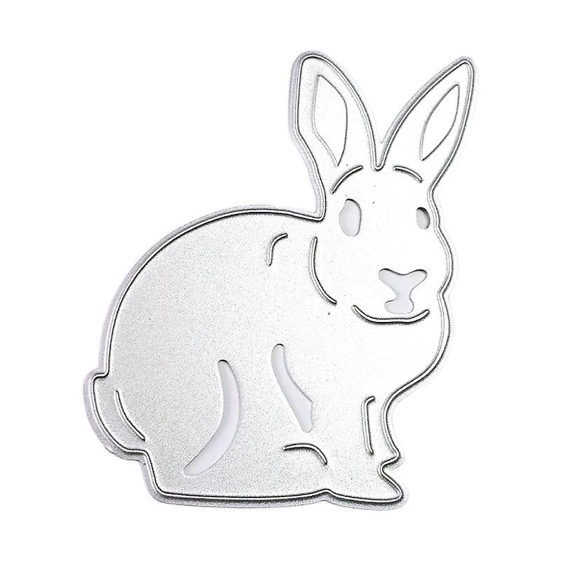 Easter Rabbit Metal Cutting Dies Stencil Scrapbooking Diy Album Stamp ...