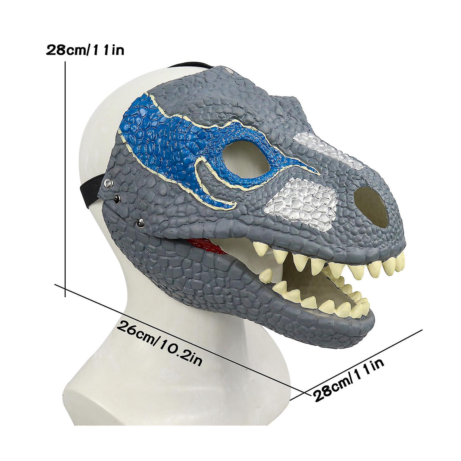 Dinosaur Mask | Realistic Tyrannosaurus Rex & Velociraptor Design ...