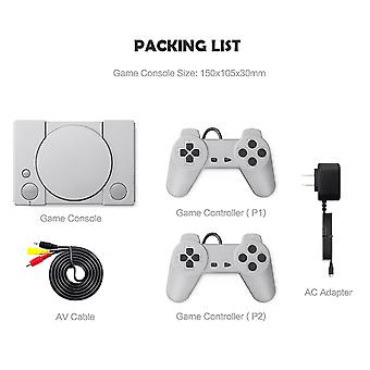 Ps1 Mini Game Console Two Game Controllers Av Video Output Built-in 620 ...