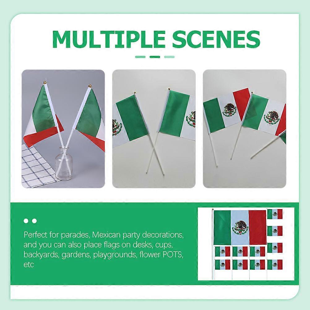 50 Pcs Mexico Flag Mexican Flags Toothpick Mini Mexican Flag Mexican ...