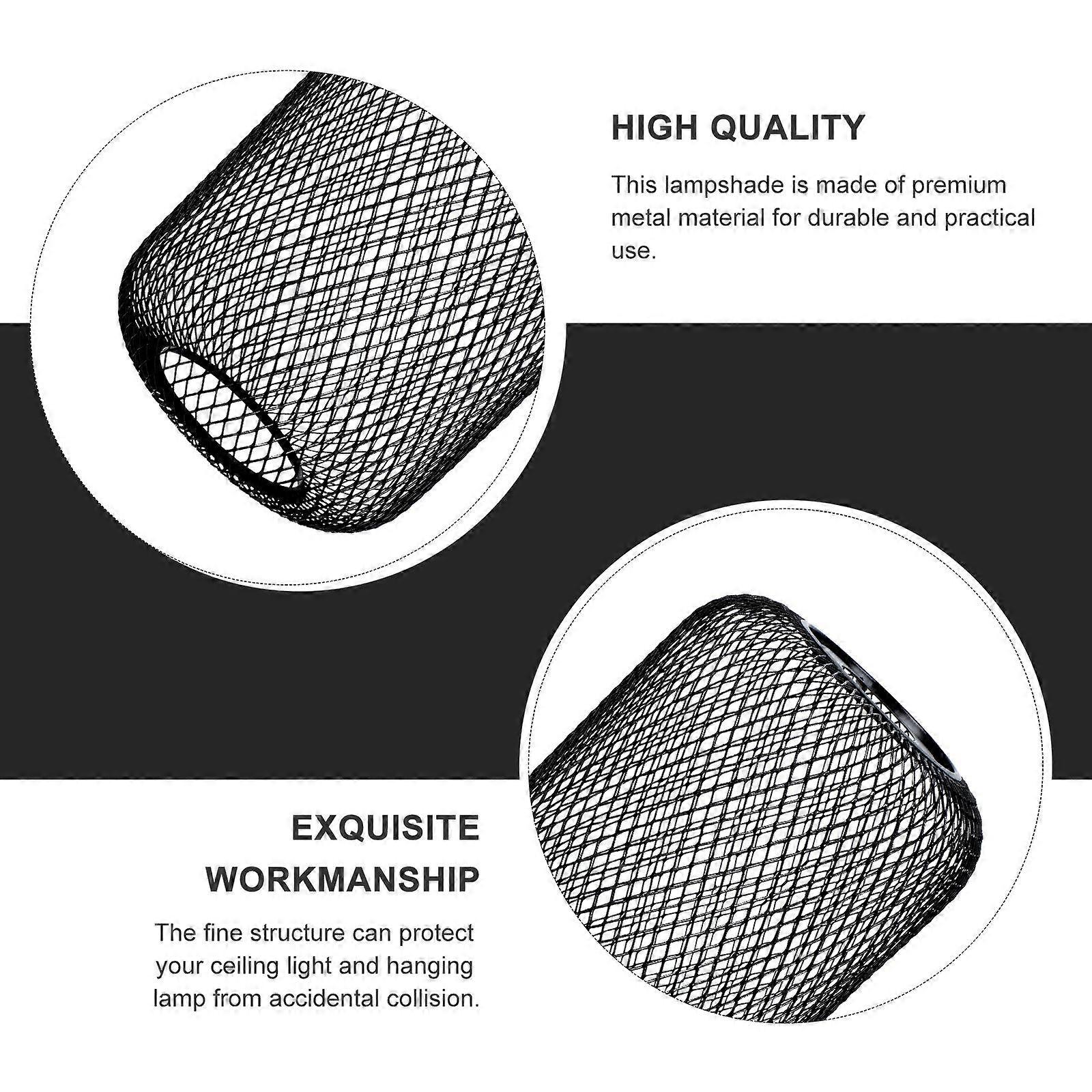 Lamp Shade Metal Cage Light Cover Guard Shades Lampshade Pendant ...