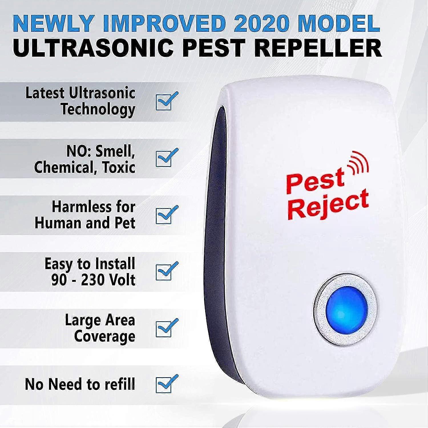 Ultrasonic Pest Repeller, Electronic Insect Repellent & Indoor Pest ...
