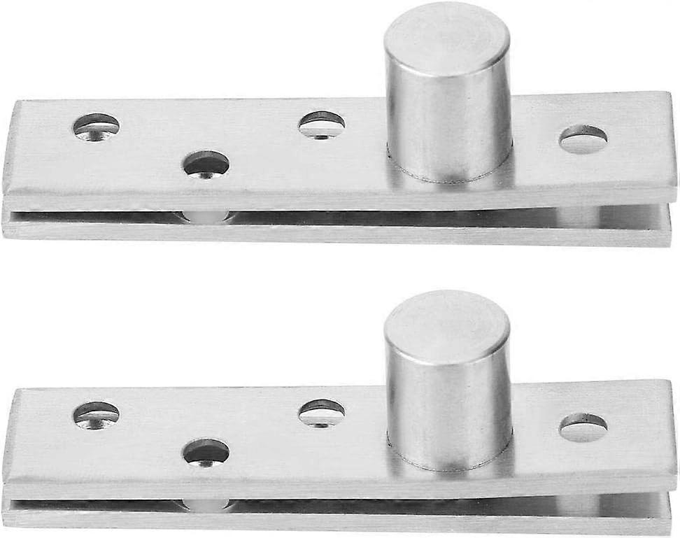 2 Pack 360 Degree Rotation Door Hinges, Stainless Steel Concealed Pivot ...