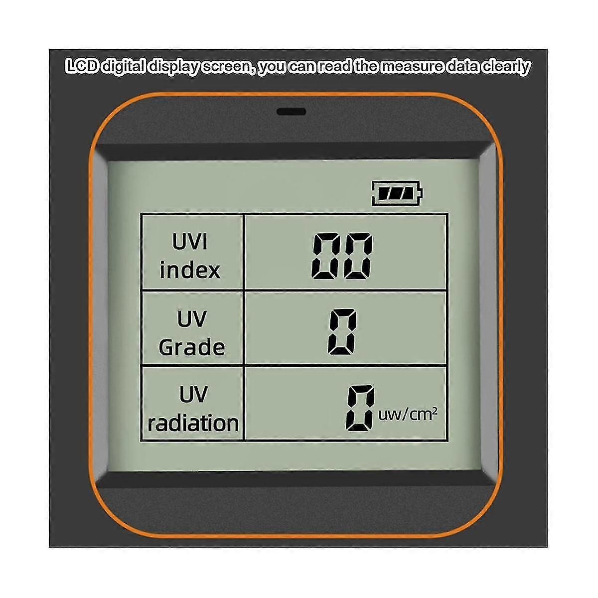 KF-90 House Portable Digital Ultraviolet Radiation Detector Ultraviolet UVI Meter Radiometer ...