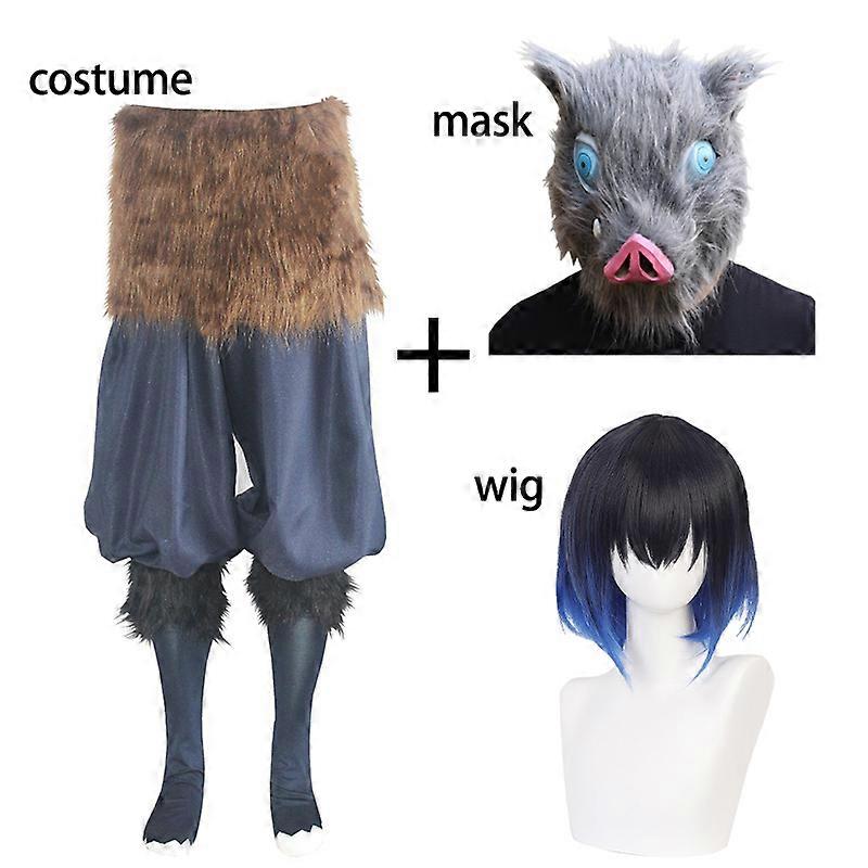 Inosuke Cosplay Demon Slayer Kimetsu No Yaiba Cosplay Costume Anime ...