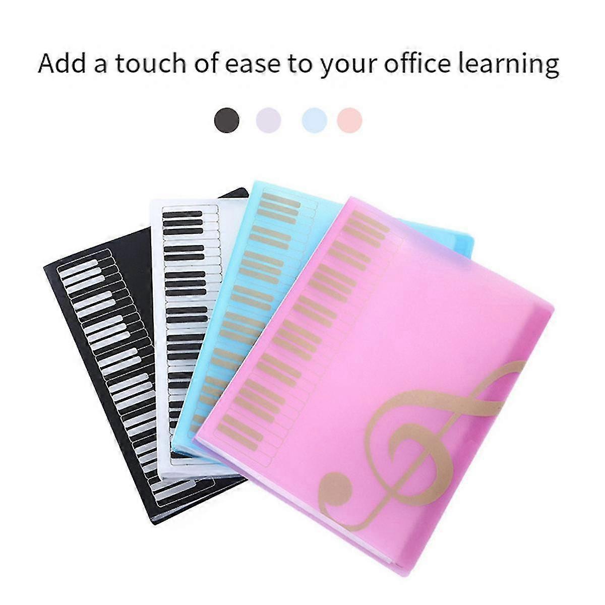 3pcs Sheet Music Folder Staff Music Folder, Piano Score Folder,fits ...
