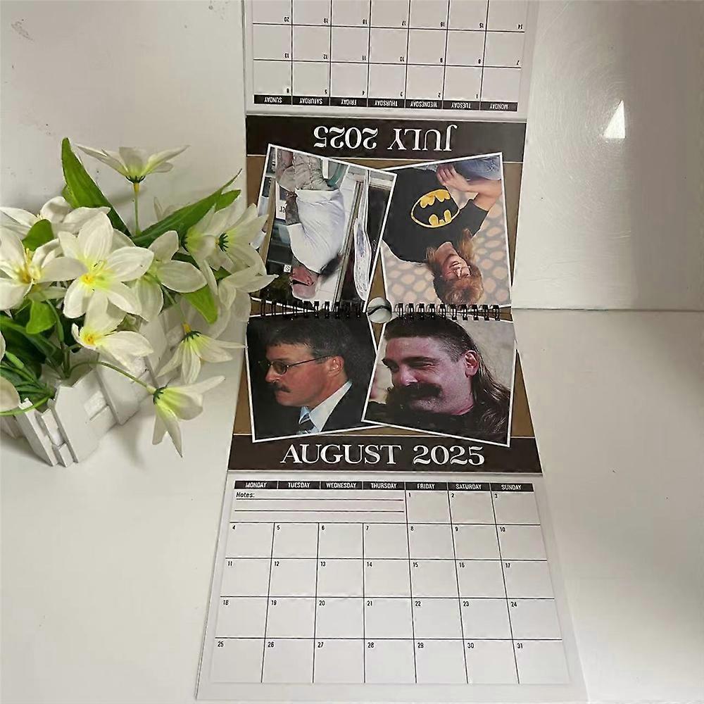 2025 Wall Monthly Calendar World'S Greatest Mullets Hanging Calendrier ...
