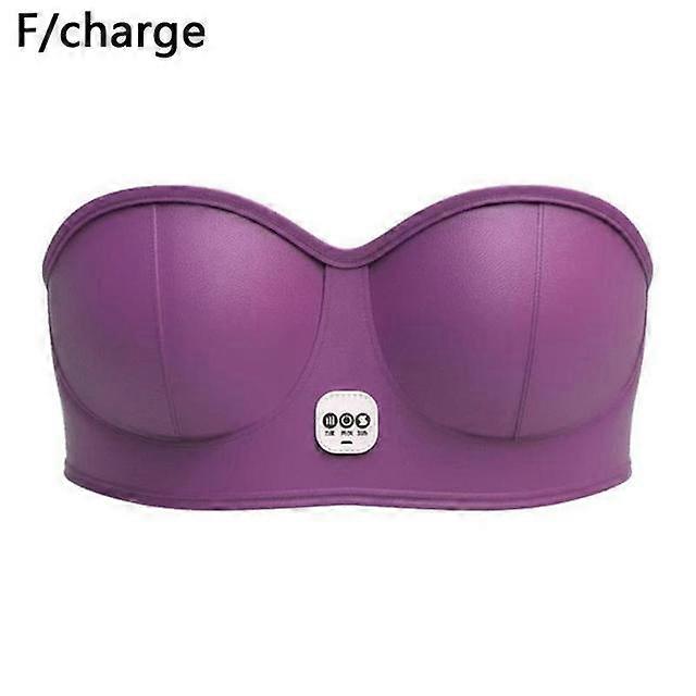 Charging Electric Breast Massage Bra Vibration Chest Massager Growth ...