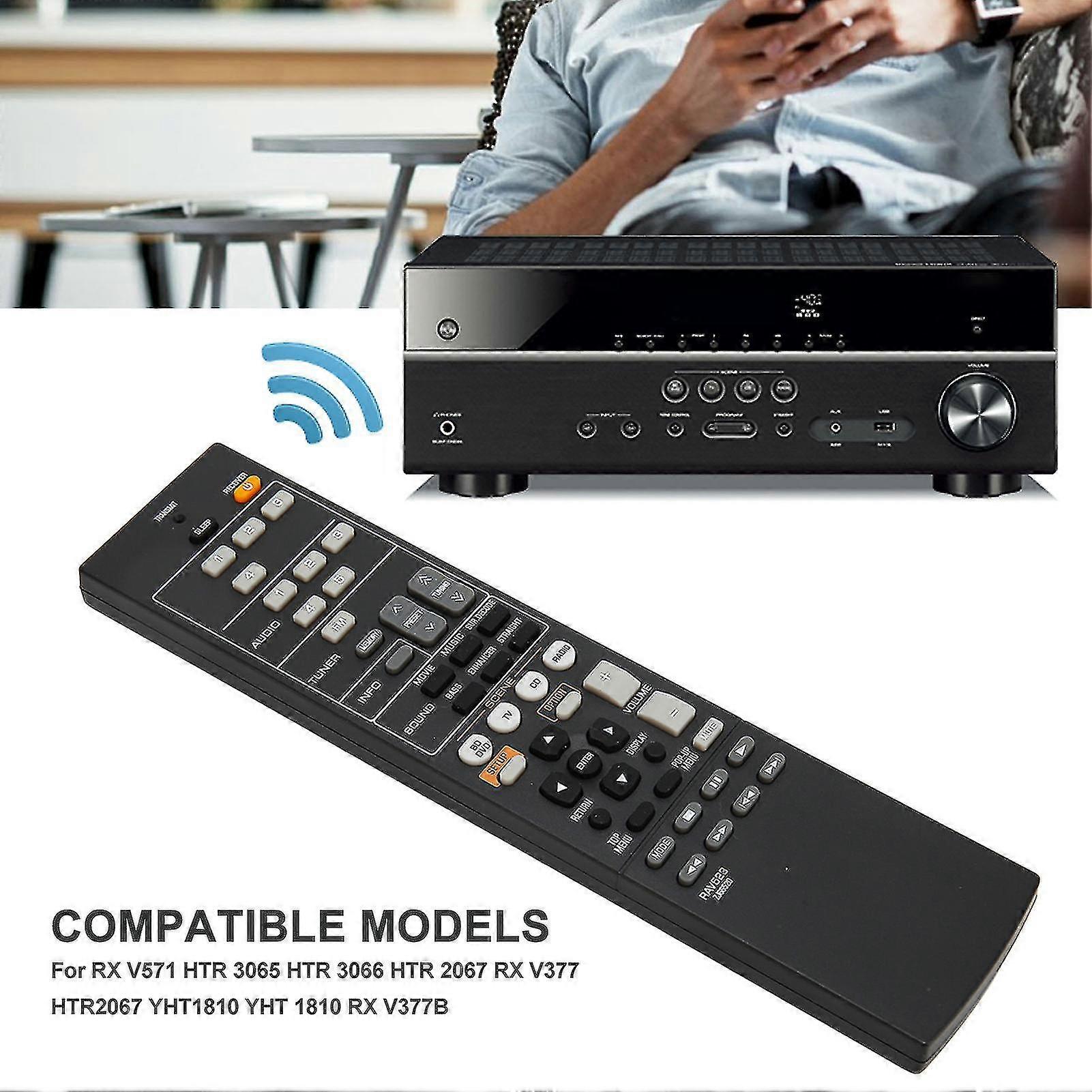 Rav523 Zj66520 Av Receiver Remote Control For Rx V571 Htr 3065 Htr 3066 ...