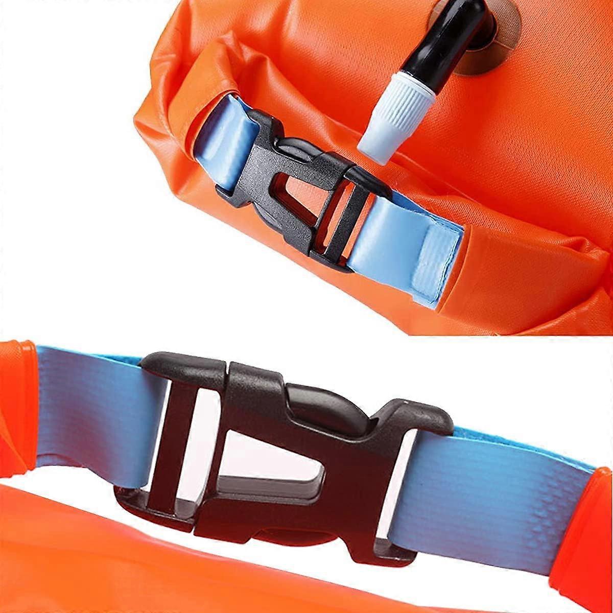Swim Buoy Waterproof Tow Bag, Wild Swim Float, Inflatable Dry Bag, for ...
