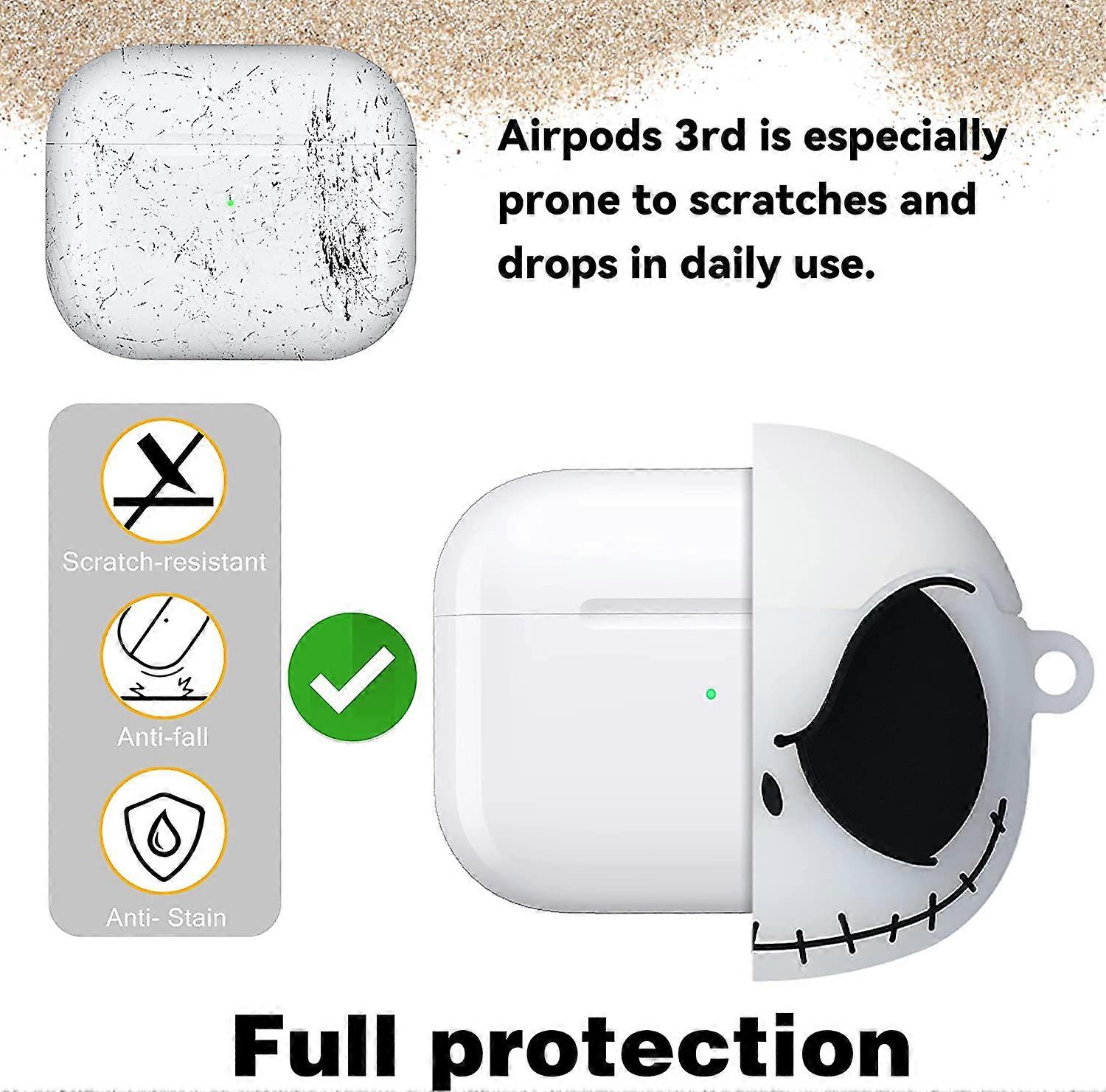 KATEA Case for Airpod 3 3rd Generation Funny Fun Cartoon Silicone ...