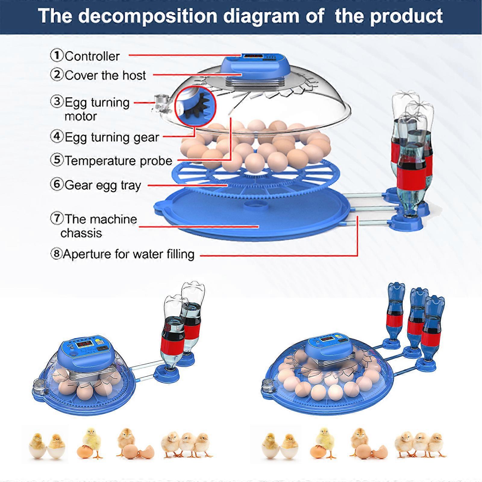 Best Seller Digital Egg Incubator Automatic Eggs Hatcher With Automatic ...