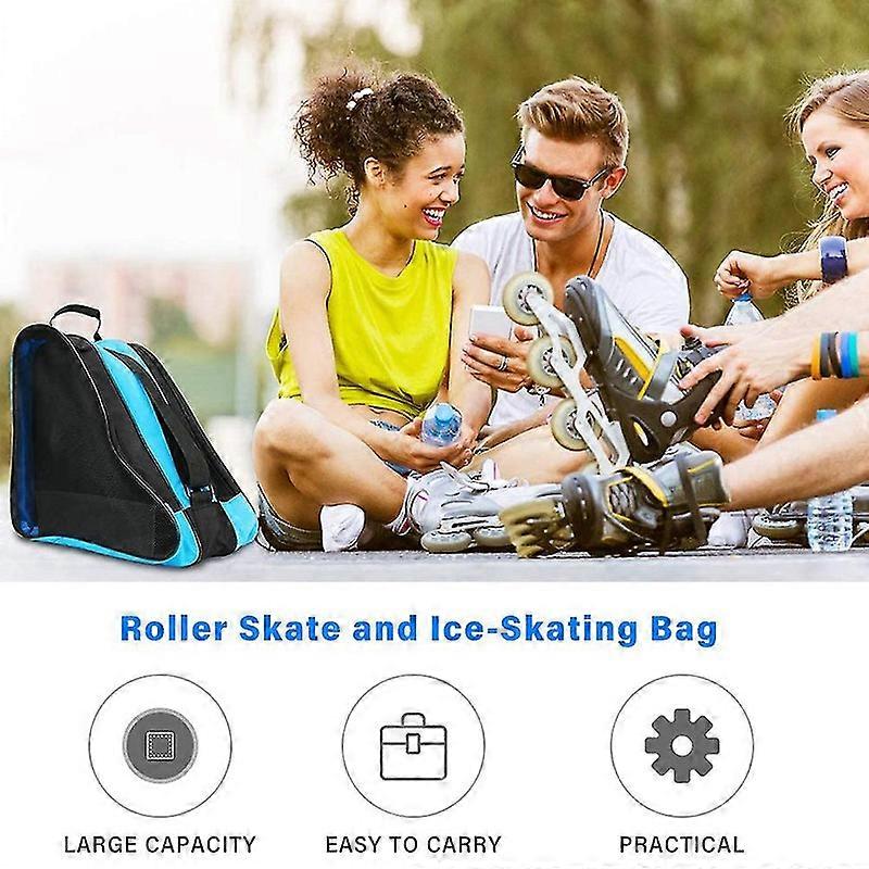 Roller Skate Bag,Breathable Ice/ Inline/ Roller Skate Carry Bag ...
