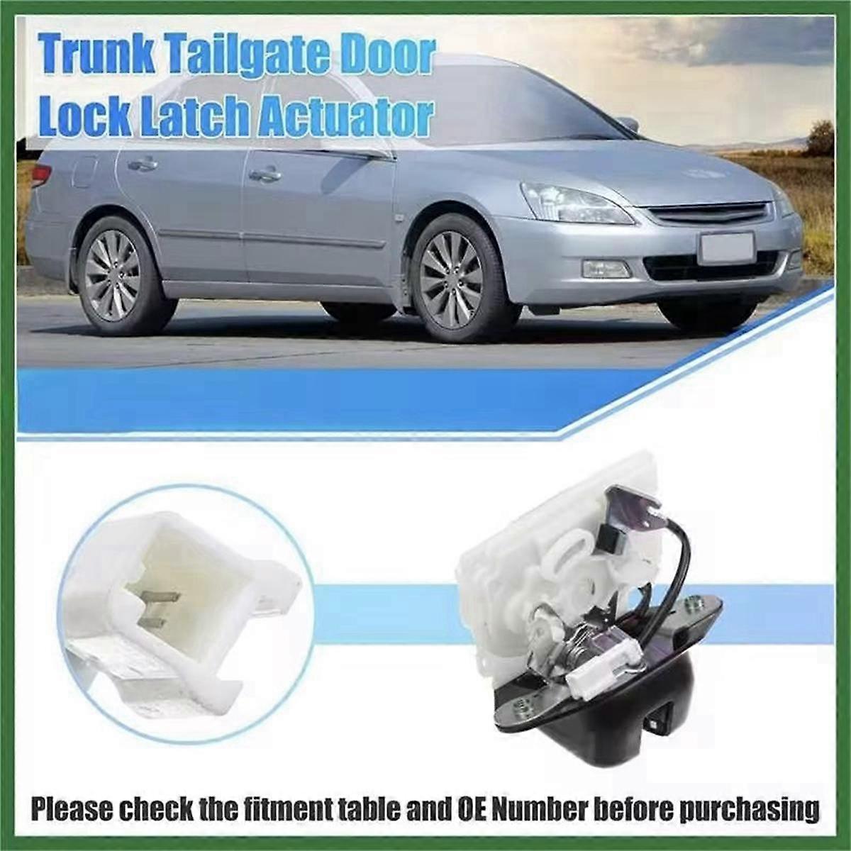 Trunk Door Lock Actuator Lock Machine Tail Cover Lock Block 74801-TF0 ...