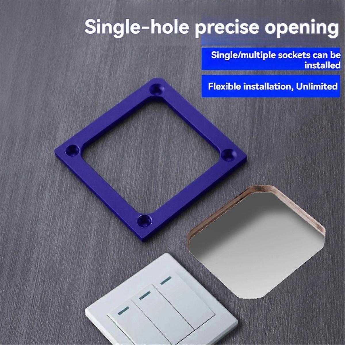 Socket Opening Template 86 Type Mold Holes Locator Electrical Plug ...