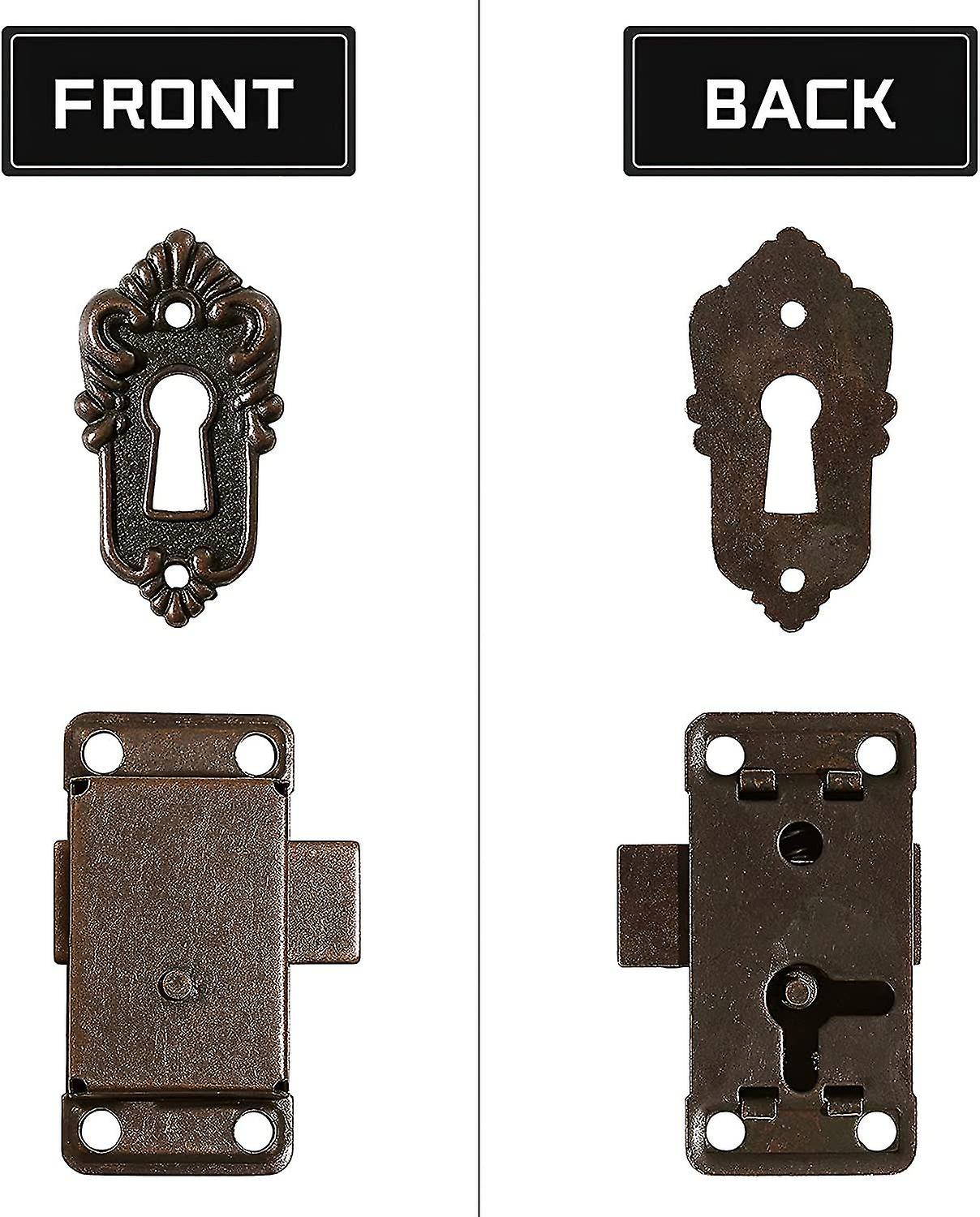 Vintage Cabinet Door Lock, Antique Cabinet Door Lock, Furniture Lock ...