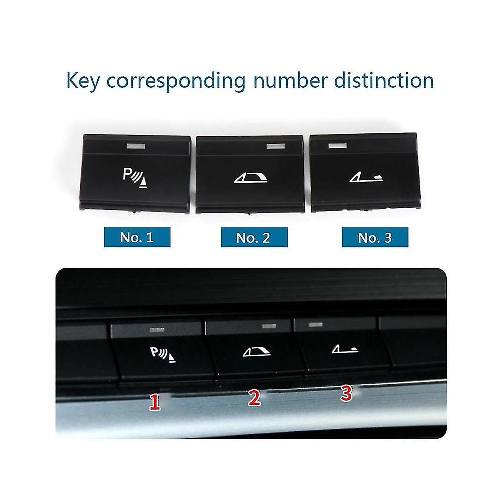 Car Center Console Parking Radar Sensor Switch Button Cover For E89 Z4 ...