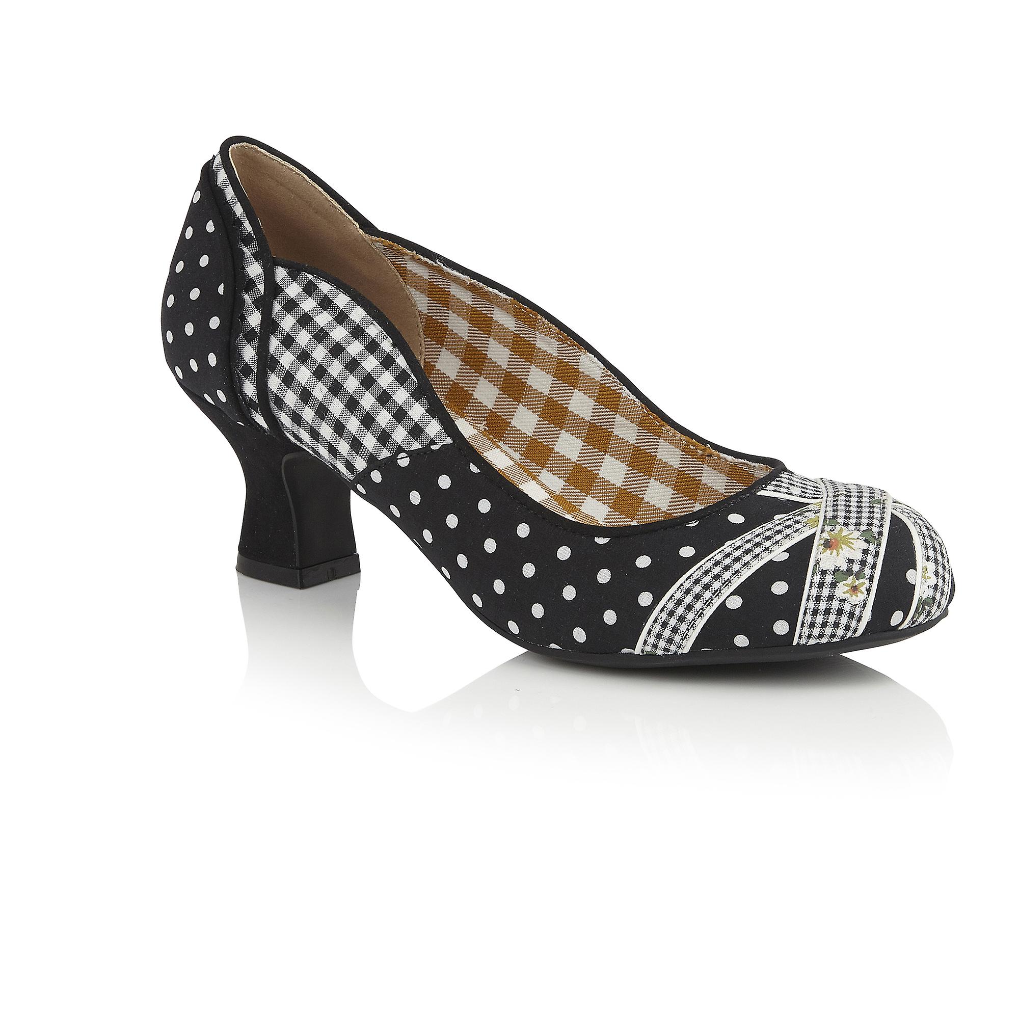 Ruby Shoo Women's Paula Mid Heel Court Shoe & Matching Limoges Bag ...