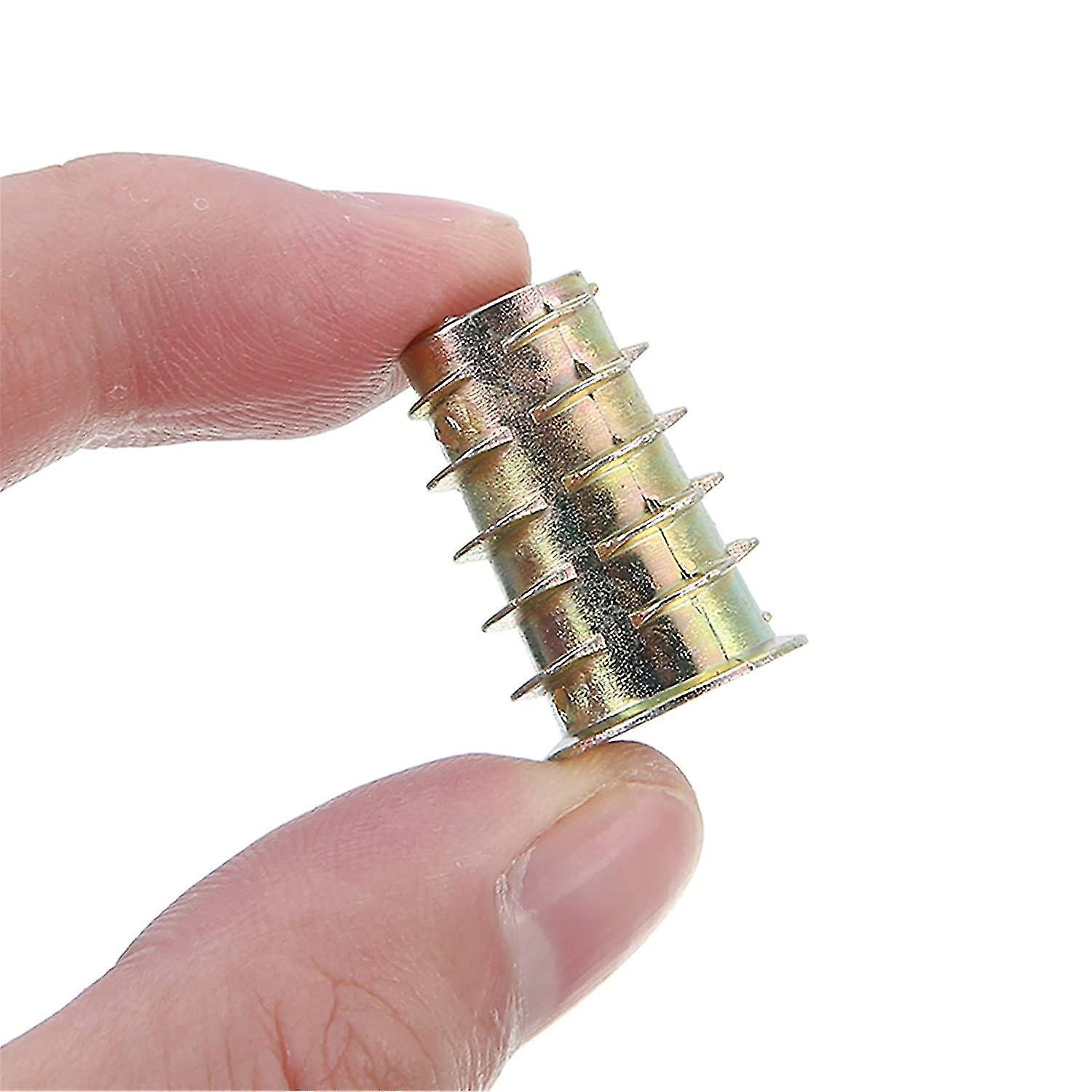 100 Pcs Threaded Hex Socket Drive Insert Nut M4 M5 M6 M8 M10 Nuts ...