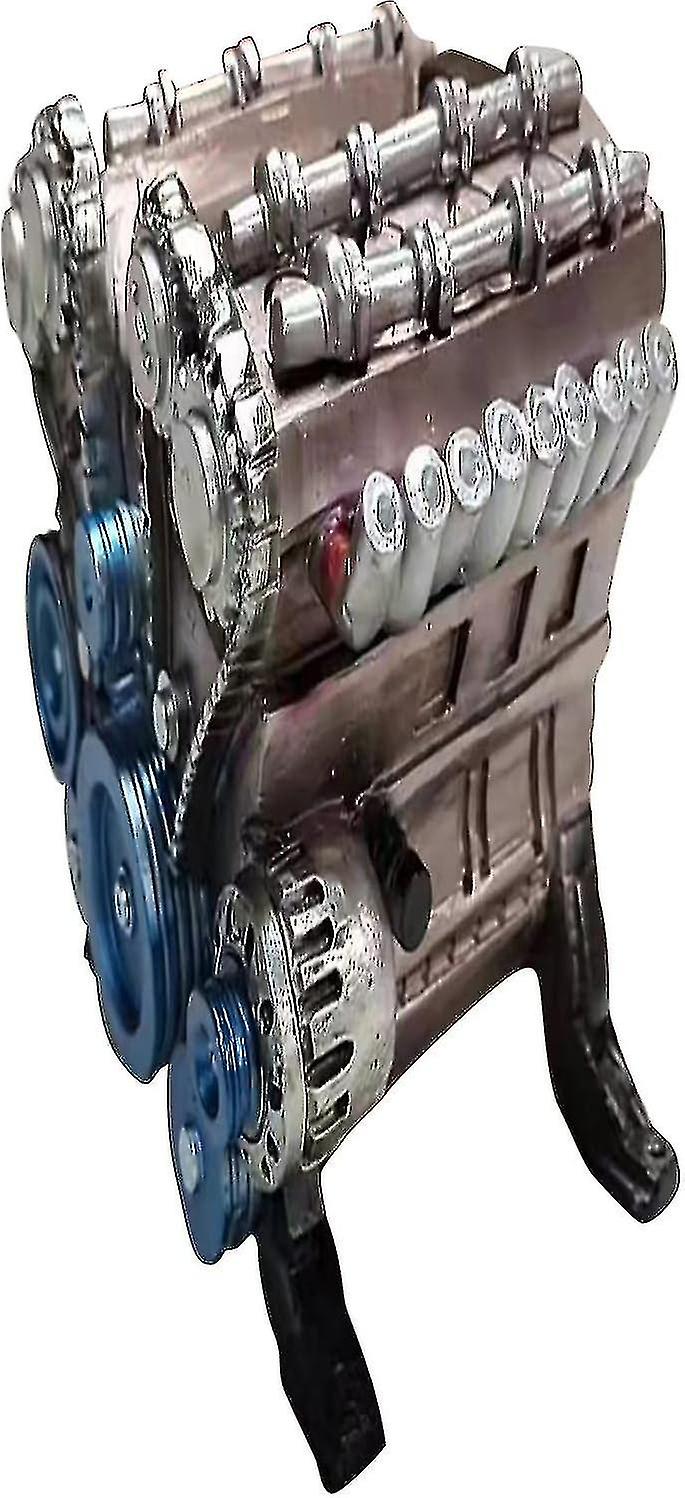 Engine Model Desktop Engine, 8-cylinder-inline Car Engine Model ...