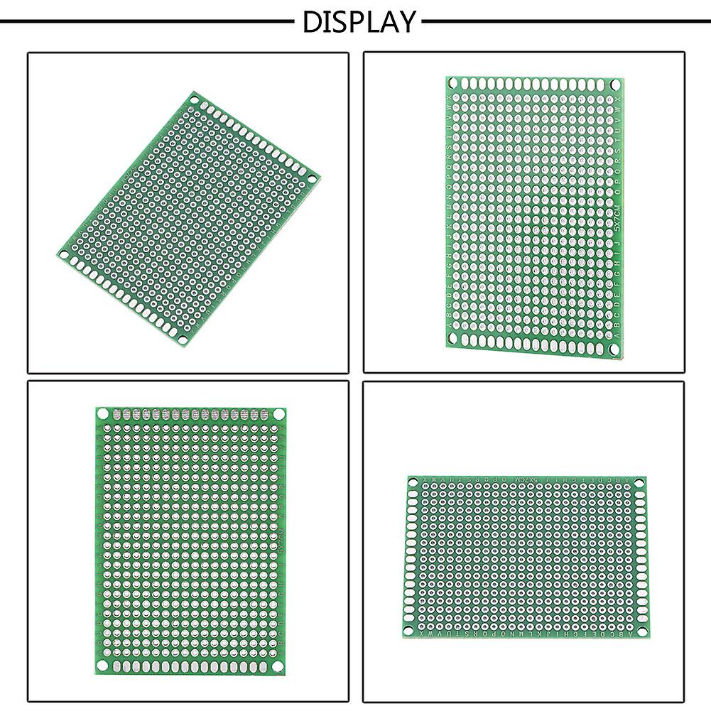 10 Piece 5cmx7cm Double Sides Prototyping DIY Soldering Universal PCB ...
