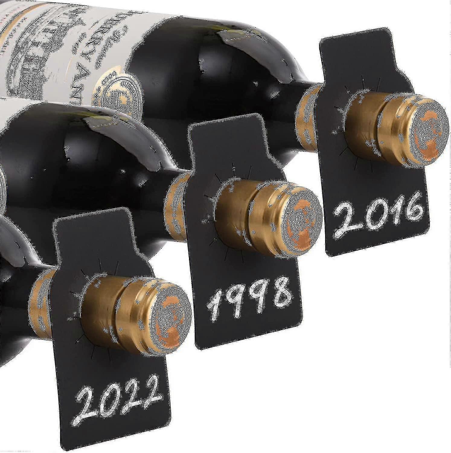 300 Pcs Wine Bottle Tags Kraft, Paper Wine Cellar Labels, Reusable ...